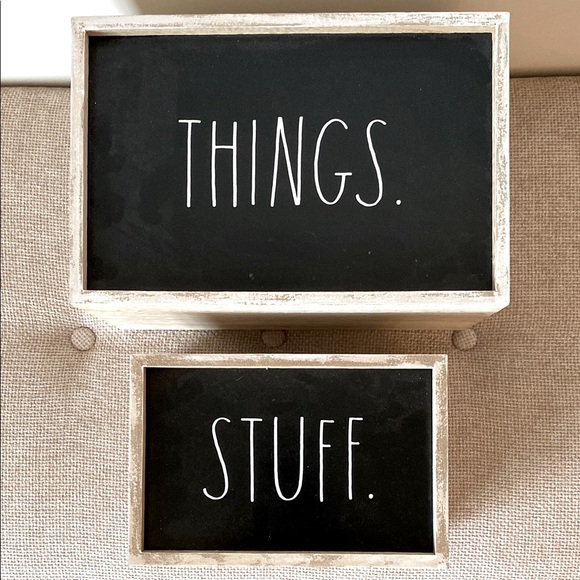 Rae Dunn | Storage & Organization | Rae Dunn Wooden Box Set | Poshmark